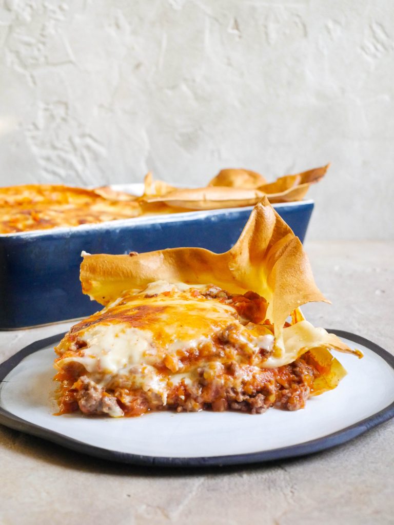 Lasagna with Ragu and Bechamel - Daen's Kitchen