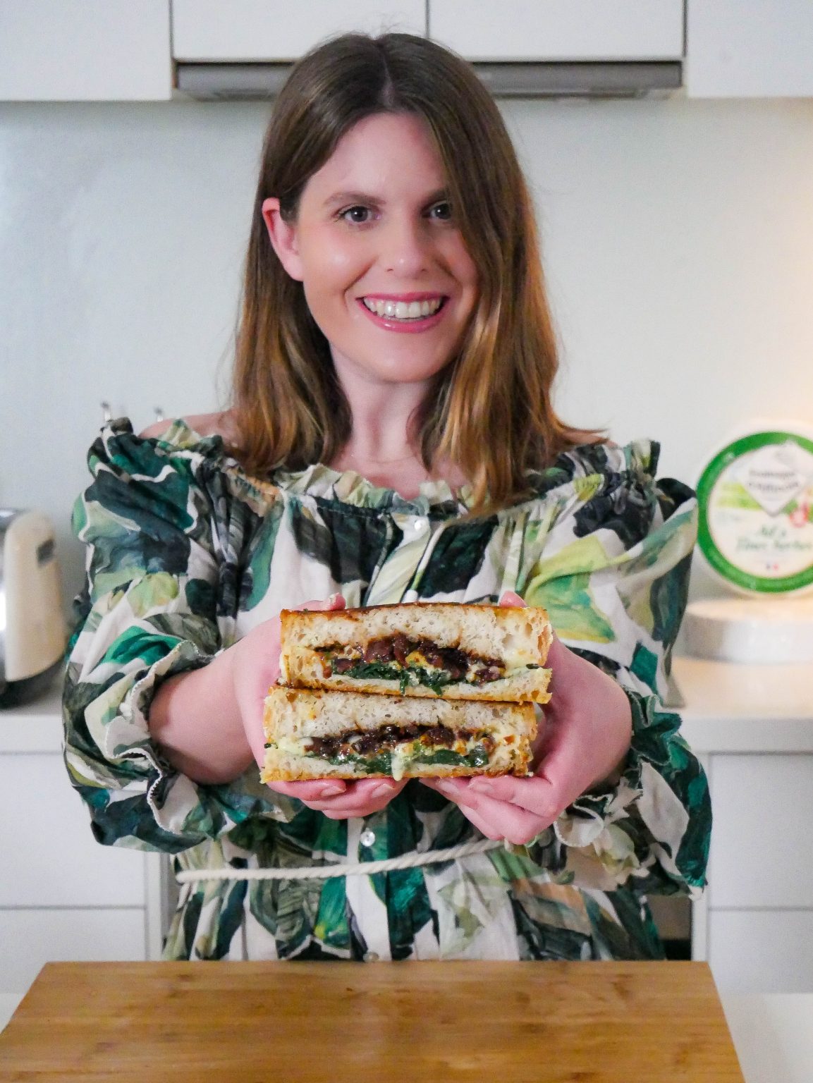 Breakfast Toastie with Bacon Jam & Brie - Daen's Kitchen