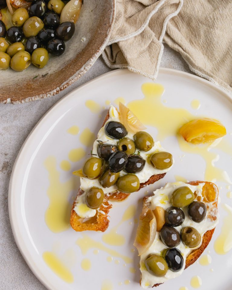 Baked olive confit - Daen's Kitchen