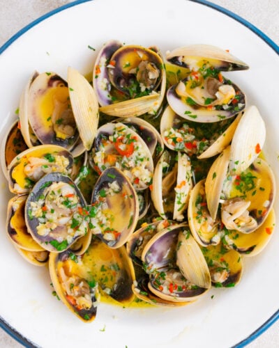 Garlic butter Clams (pipis) - Daen's Kitchen