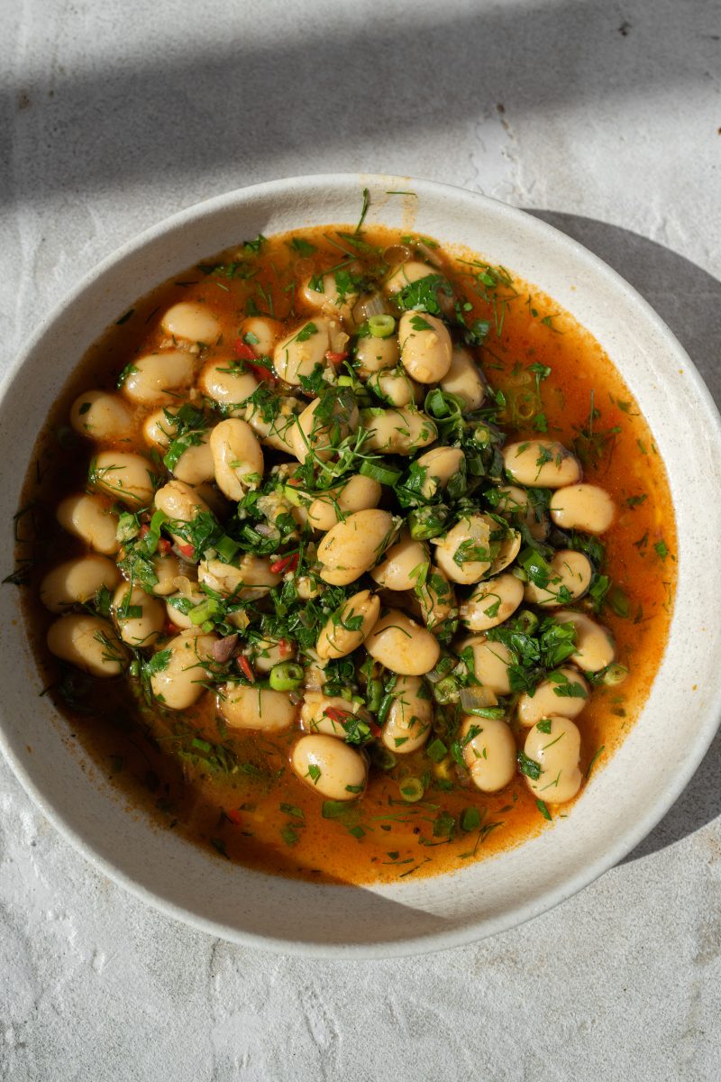 Beans and herbs - Daen's Kitchen