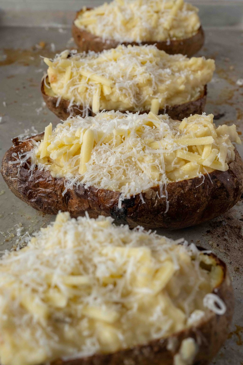 Garlic butter jacket potatoes - Daen's Kitchen