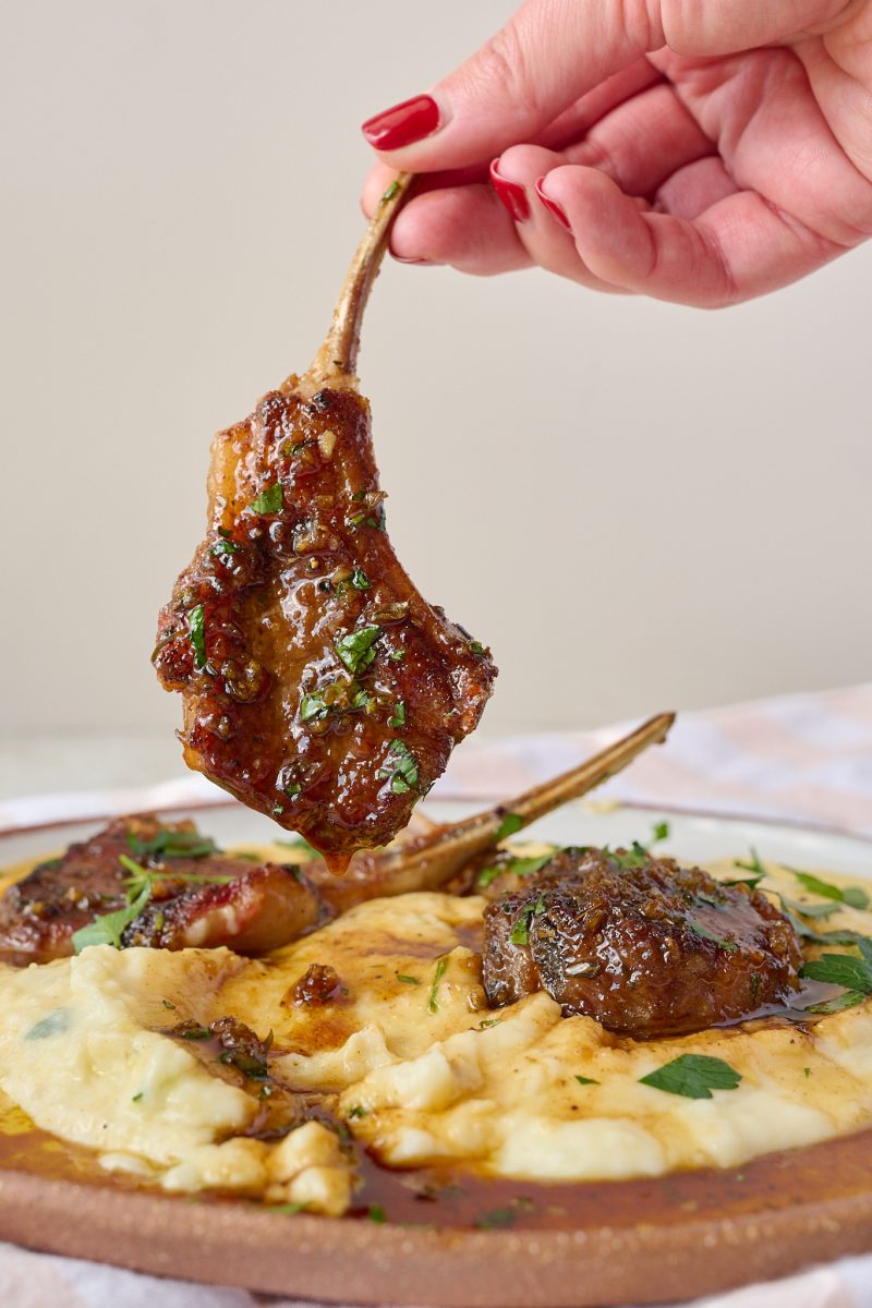 Honey Garlic Butter Lamb Cutlets - Daen's Kitchen