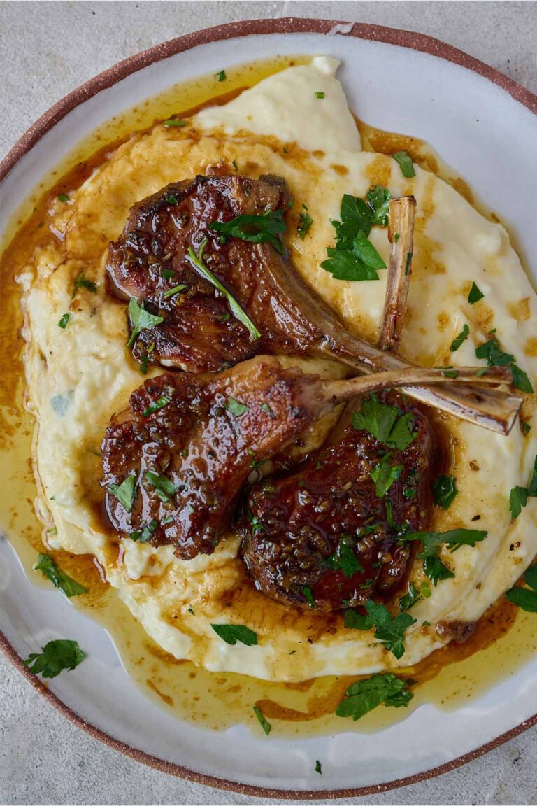 Honey Garlic Butter Lamb Cutlets - Daen's Kitchen