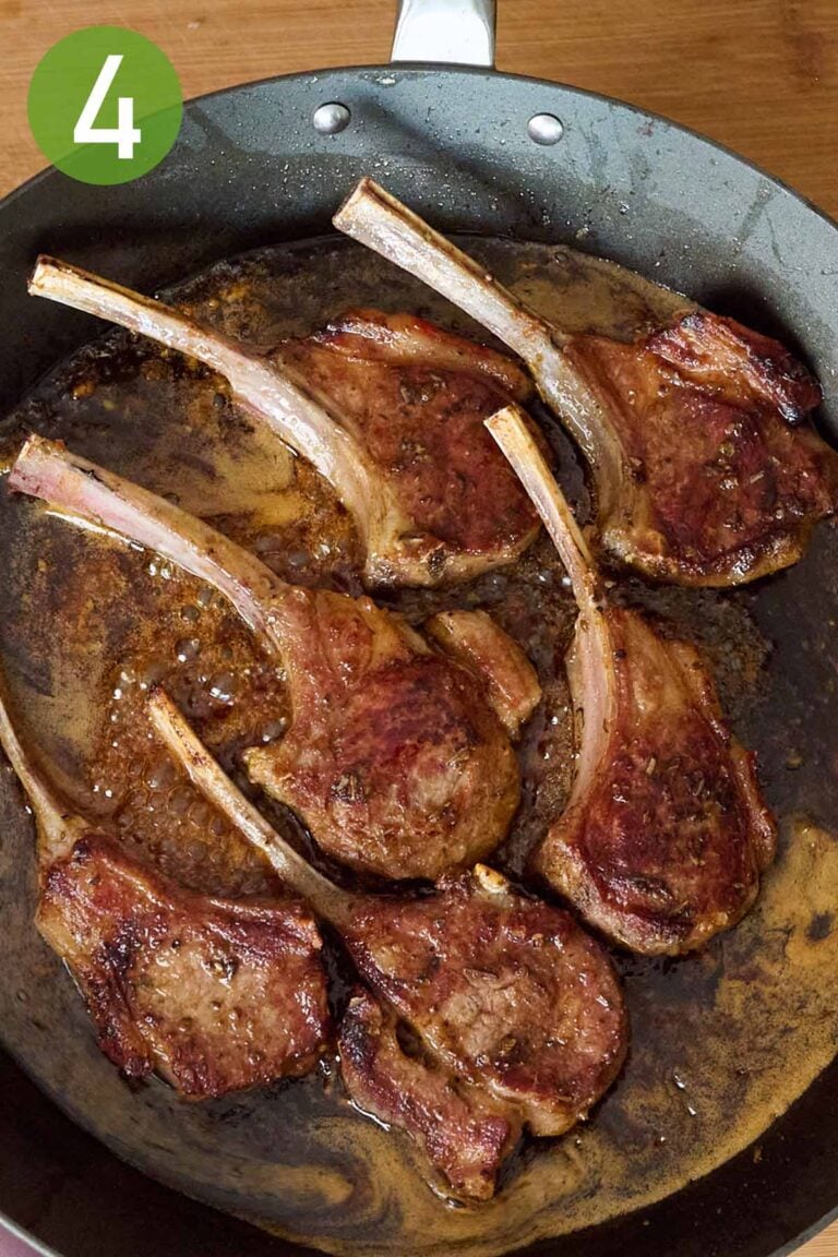 Honey Garlic Butter Lamb Cutlets - Daen's Kitchen