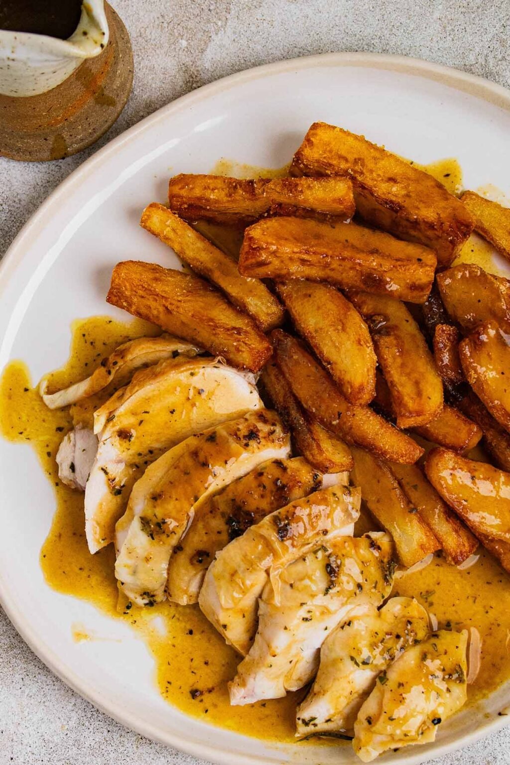 Chicken Chips and Gravy - Daen's Kitchen
